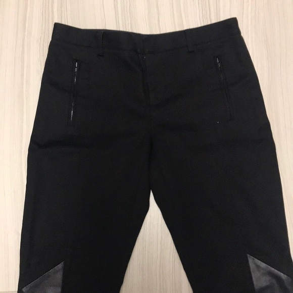 Club Monaco | Pants & Jumpsuits | Club Monaco Leather Detail Pant ...